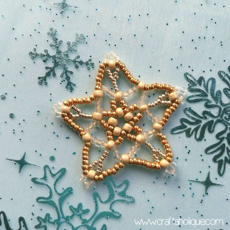 Beaded Star Project - from Mastering Beadwork by Carol Huber Cypher ...