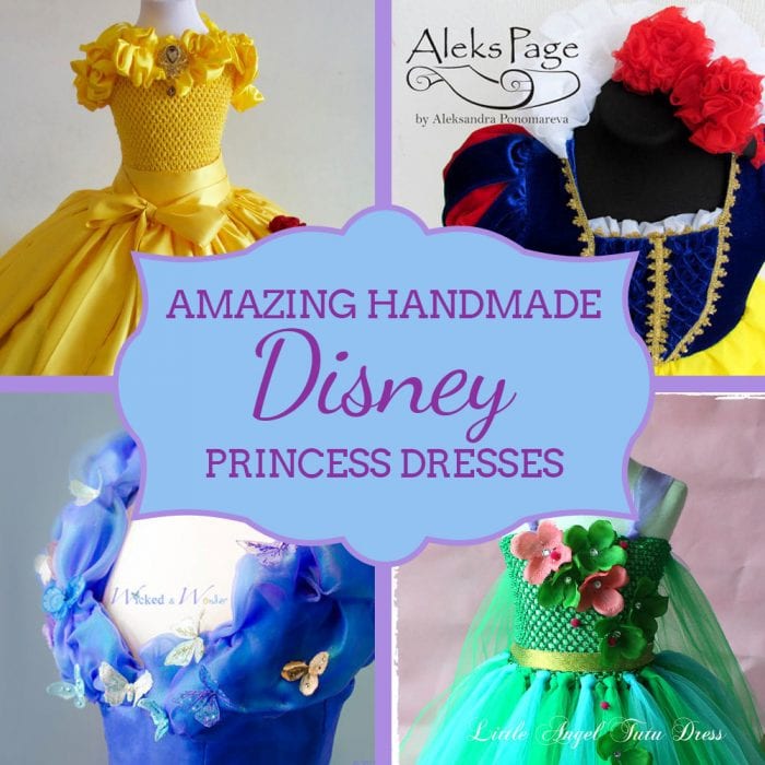 Handmade Showcase: Amazing Disney Princess Dresses - Craftaholique