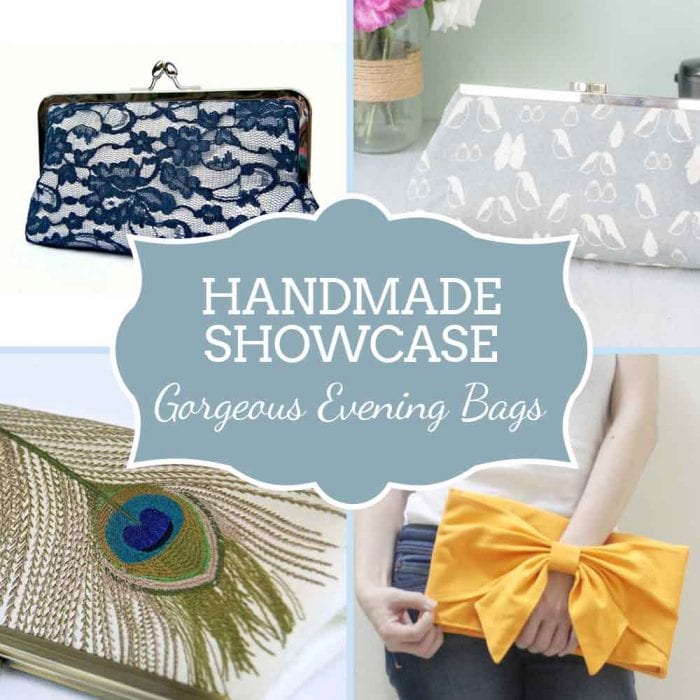 Handmade Evening Bags - a Showcase from Craftaholique