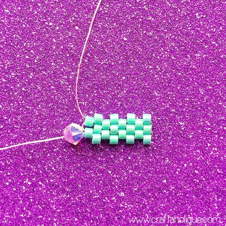 Flat Even Count & Odd Count Peyote Stitch Beadwork Tutorial