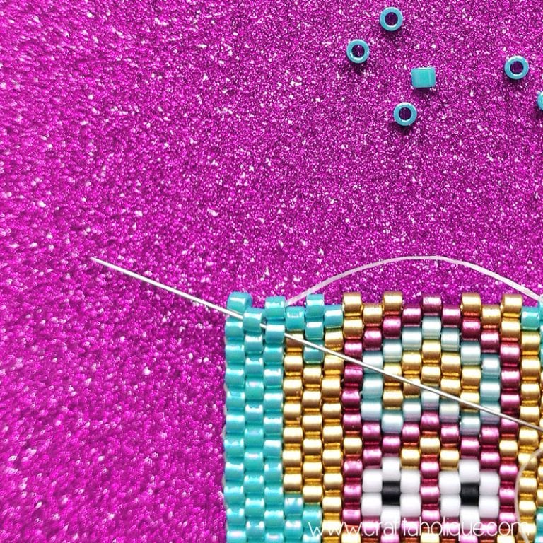Flat Even Count & Odd Count Peyote Stitch Beadwork Tutorial