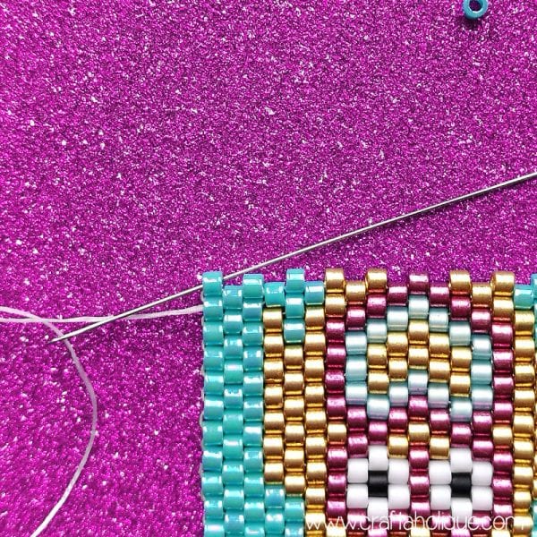 Flat Even Count & Odd Count Peyote Stitch Beadwork Tutorial