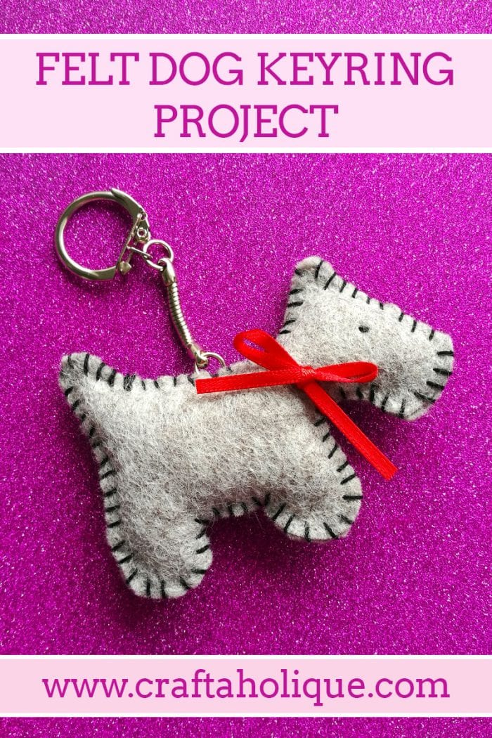 Felt Dog Keyring Kit Review - Amazing Craft - Craftaholique